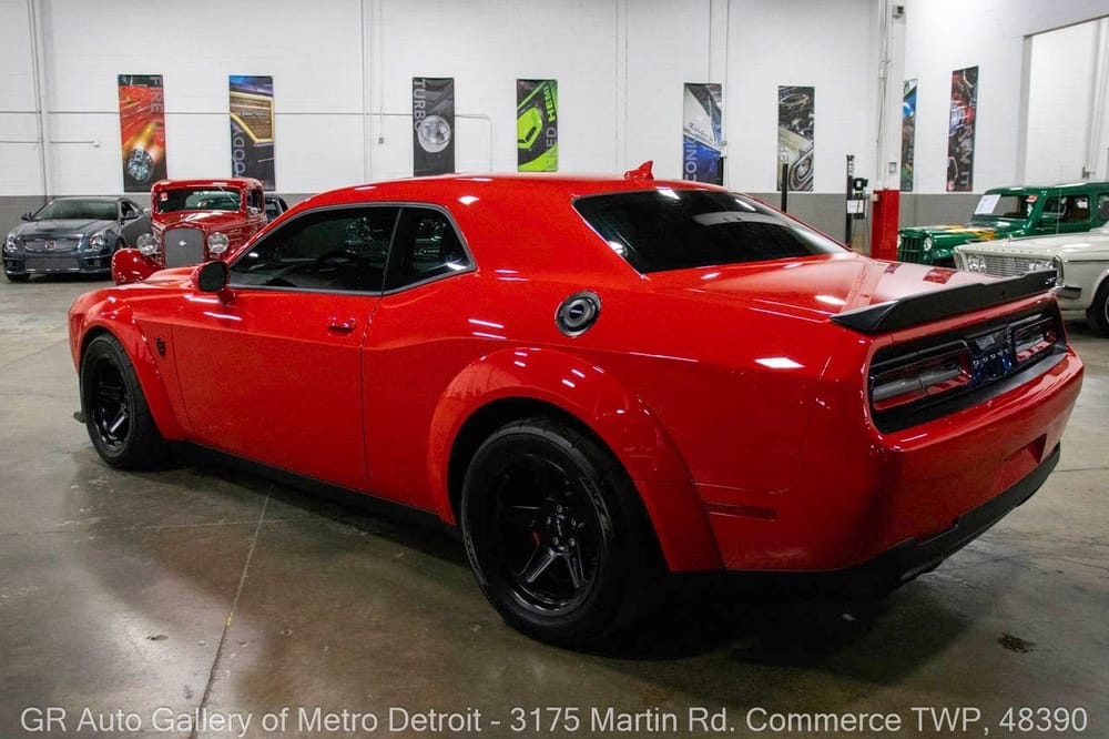 Rare Torrid Red 2018 Dodge Challenger SRT Demon