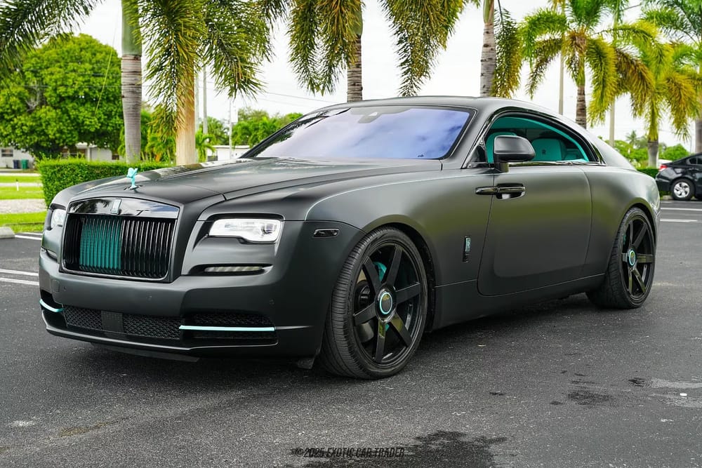 Custom-Wrapped 2017 Rolls-Royce Wraith Listed for Sale With Striking ...
