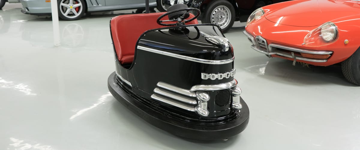 Relive Childhood Fantasies With A 1954 Dodgem Bumper Car