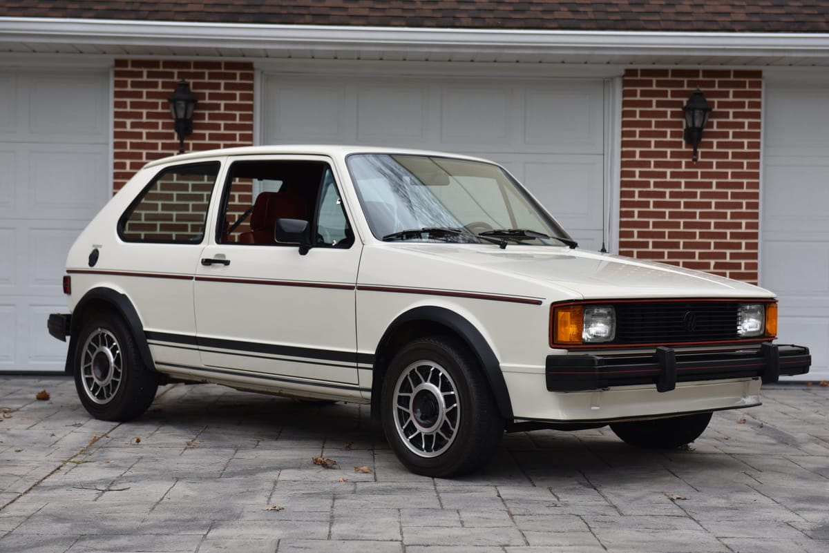 Shift Gears In A Turbo 1983 Volkswagen Rabbit GTI With 19K Actual Miles