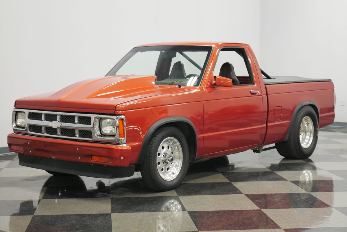 Drag Ready 1987 Chevrolet S10 Is Pro-Street Goodness