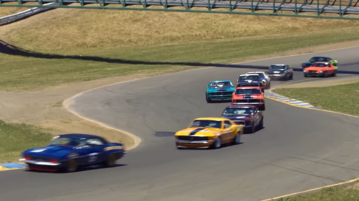 See Historic Trans Am Racers Get Flogged At Sonoma