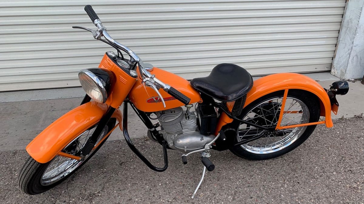 Motorcycle Monday: 1956 Harley-Davidson Hummer