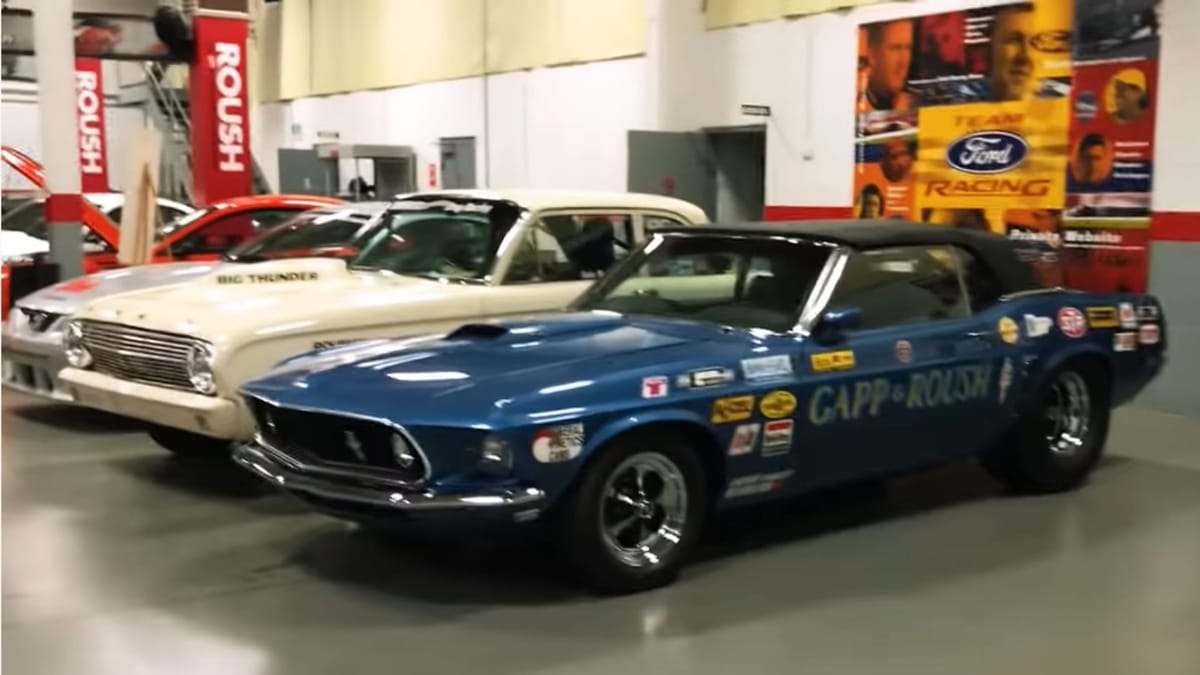 Go On A Virtual Tour Of The Roush Garage