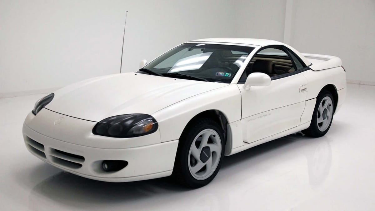Ultra-Rare Mitsubishi 3000GT Spyder Lives On As A Custom Dodge Stealth
