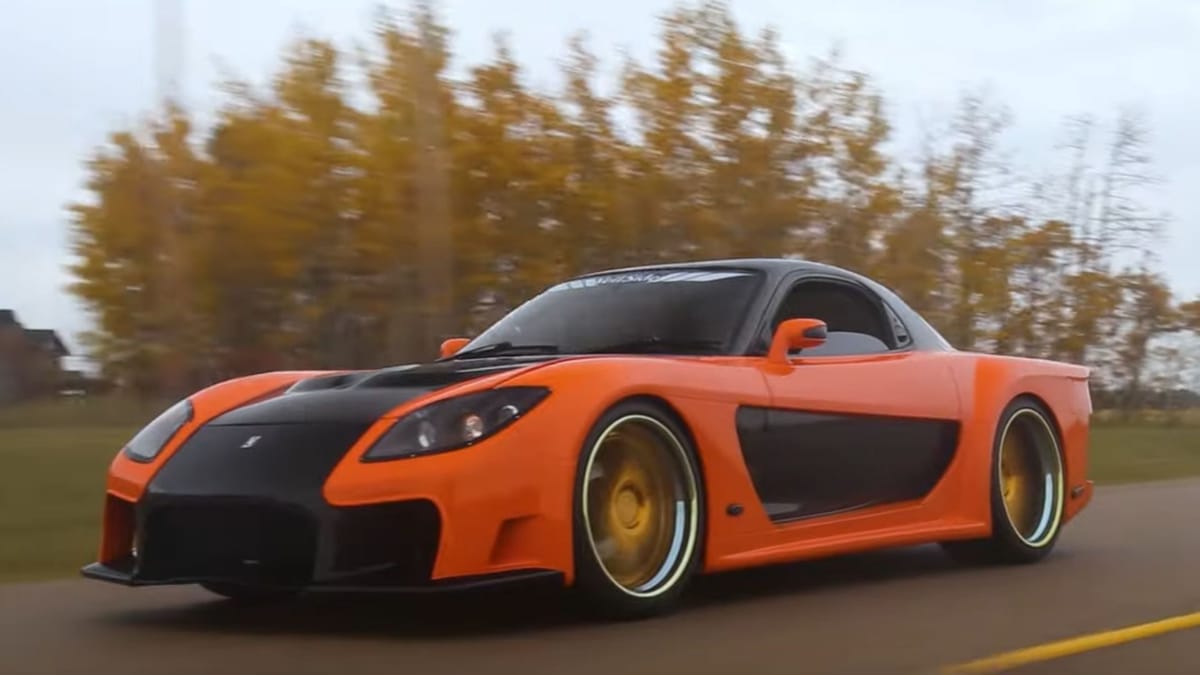 FD Mazda RX-7 Is A Fast And Furious Tribute Car