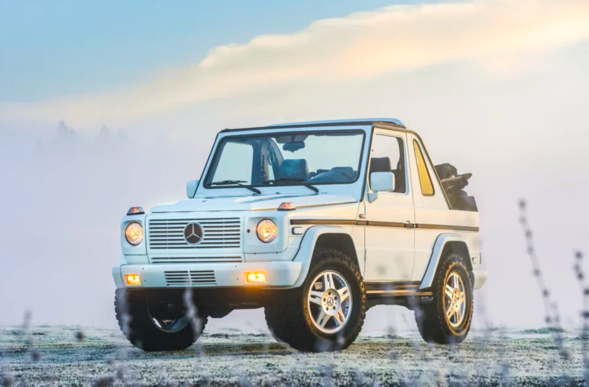 Feast Your Eyes On This 1998 Mercedes-Benz G320 Cabriolet Europa