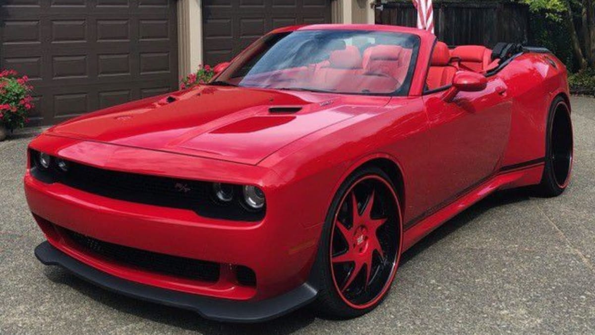 Convertible 2013 Dodge Challenger Is Fugly