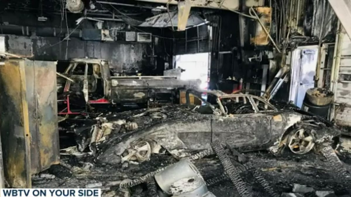 Nine Collector Cars Destroyed In Auto Shop Fire