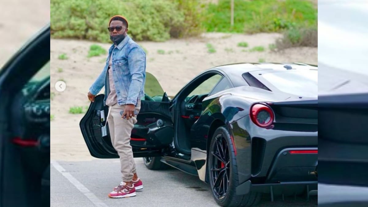 Kevin Hart Bought A Ferrari 488 Pista