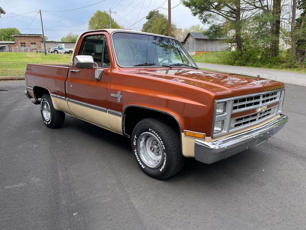 Well Preserved Third Generation Chevrolet Silverado With V8 Power Up ...