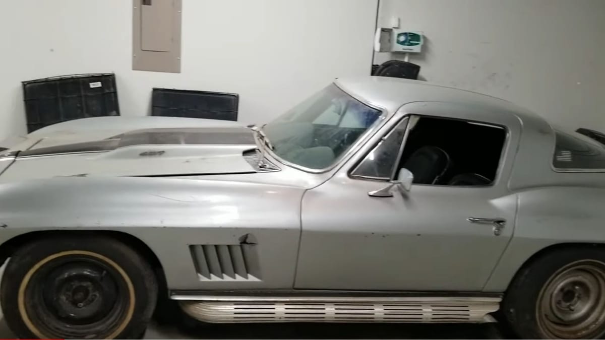 1967 Corvette With Seized Engine Has Bright Future