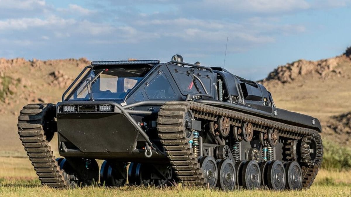 Luxury Supertank Is The Ultimate Off-Road Toy