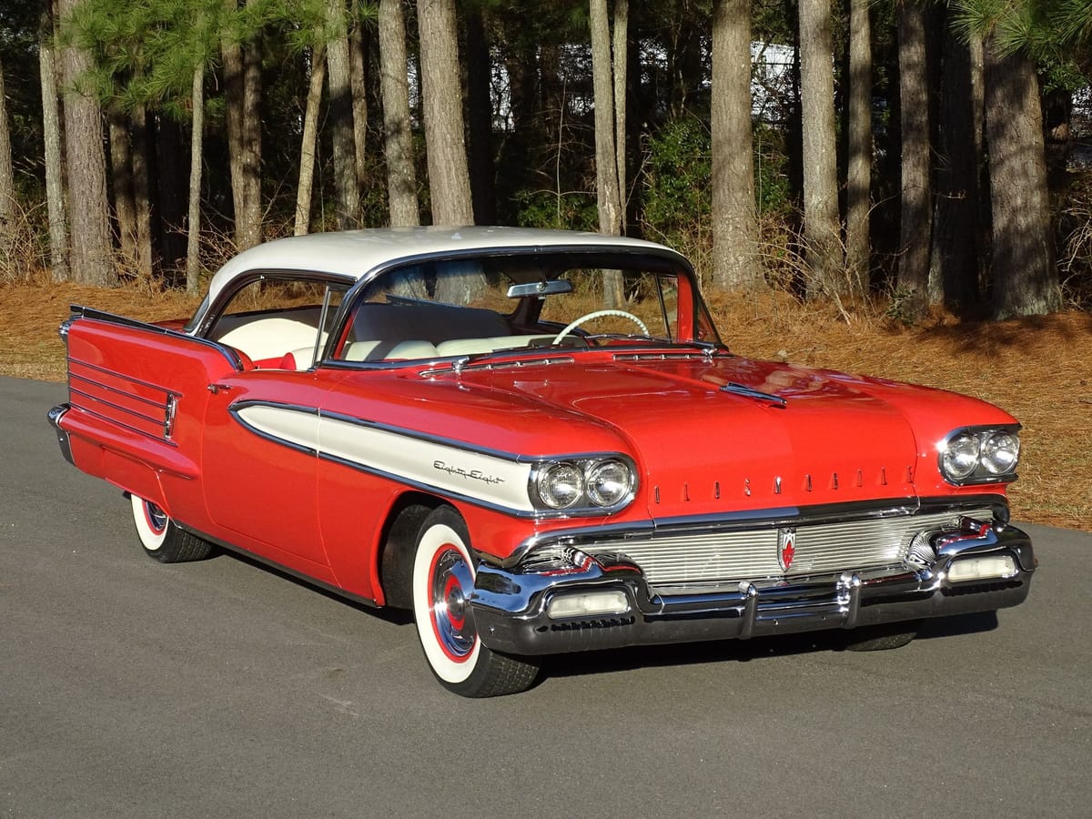 1958 Oldsmobile 88 Is A Striking High Performance