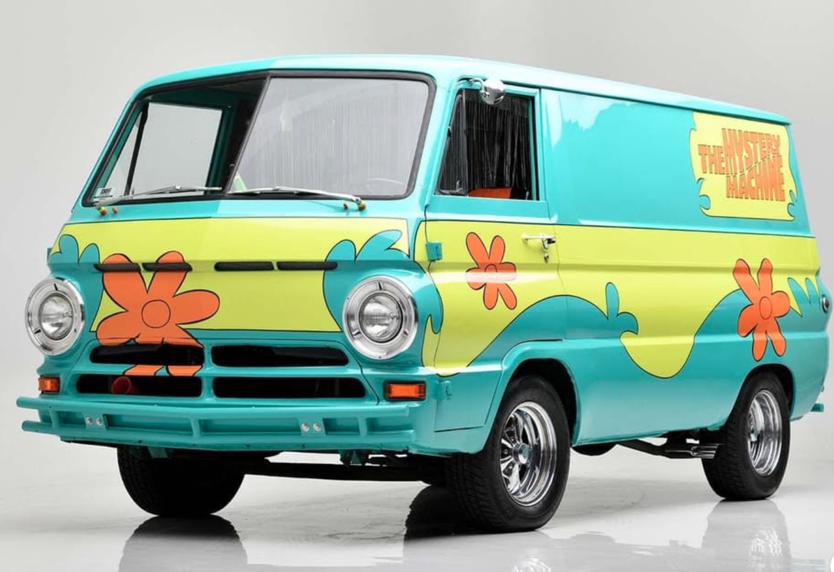 Iconic Mystery Machine Shows Off Whimsical Style At Auction