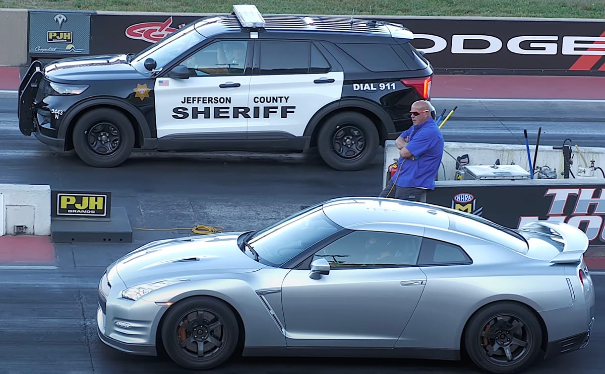 Would You Race A Ford Explorer Police Car?