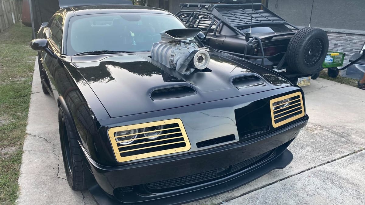 Guy Turns Hellcat Into Mad Max Tribute