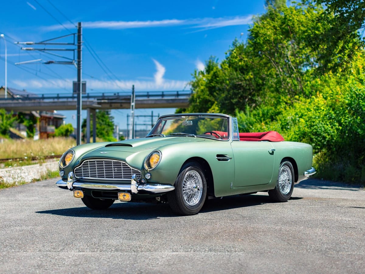 Aston Martin Convertible Heads To RM's St. Moritz Auction