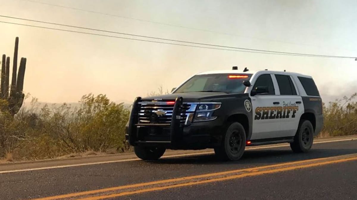 Arizona Cops Chase Human Smuggling Dodge Charger