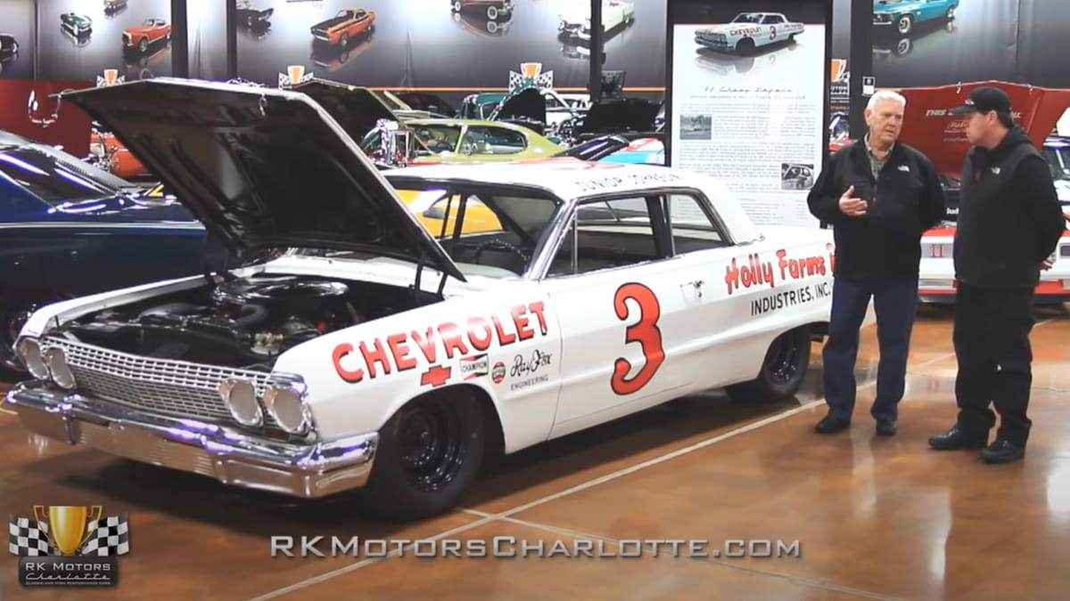 A NASCAR Hall of Famer and his Legendary Race Car