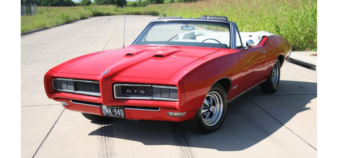 This Matching Numbers GTO Convertible is Selling