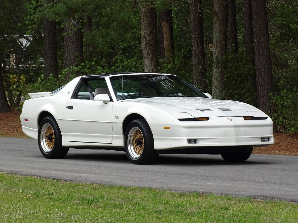 This Grand Trans Am Pace Car Is Selling At The Raleigh Classic