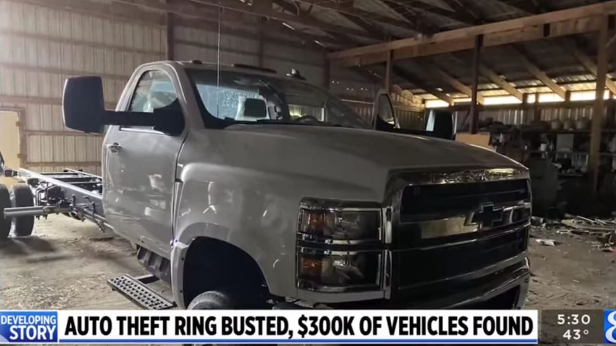 Michigan State Police Bust Car Theft Ring