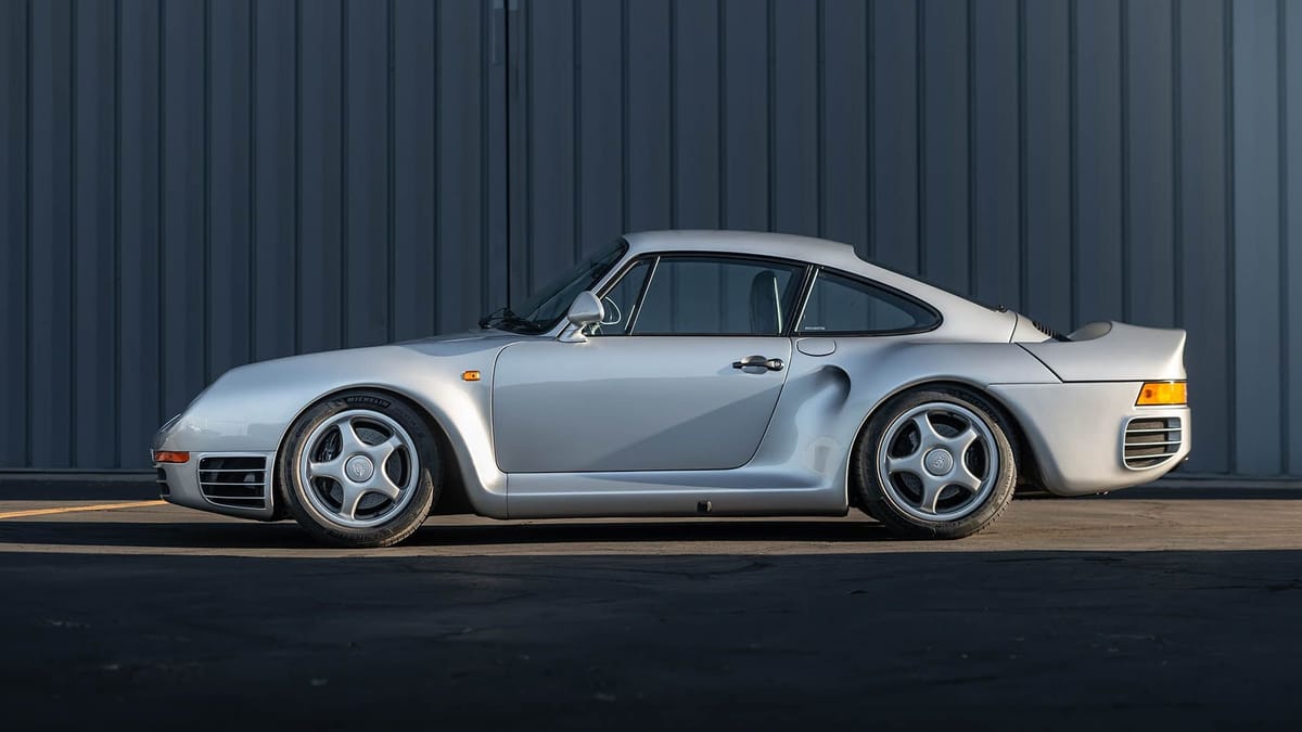 The First Supercar, A Porsche 959 Komfort, Is Selling At Broad Arrow ...