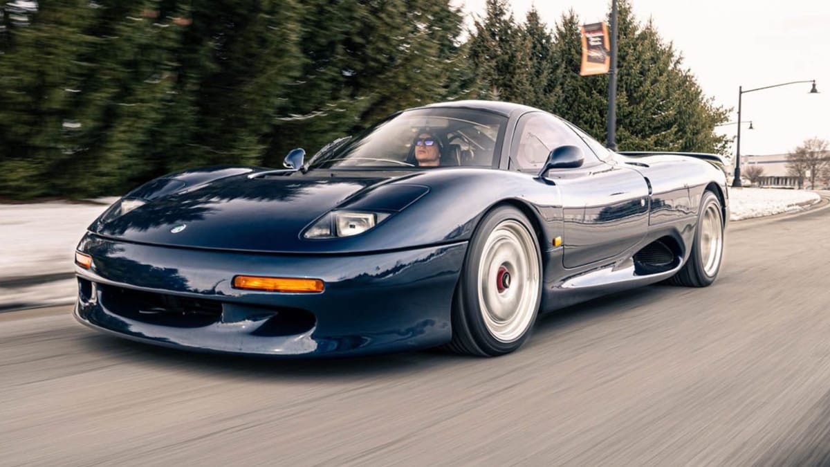 Rare Jaguar XJR-15 Is Selling At Broad Arrow Auction