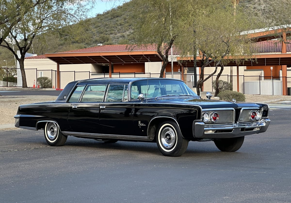 1964 Imperial Limo Designed By Ghia