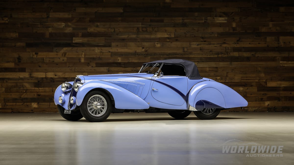 With Ownership Documented From New, This 1936 Delahaye Is Ready For ...
