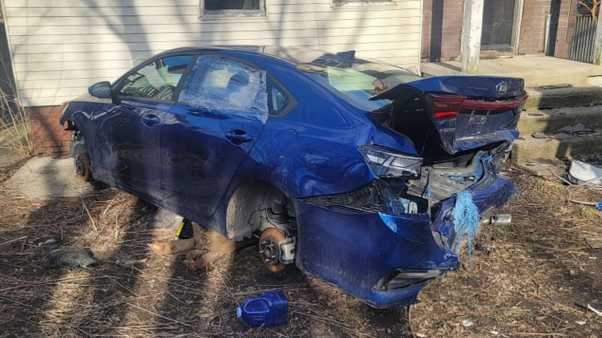 Recovered Stolen Car Can’t Be Fixed