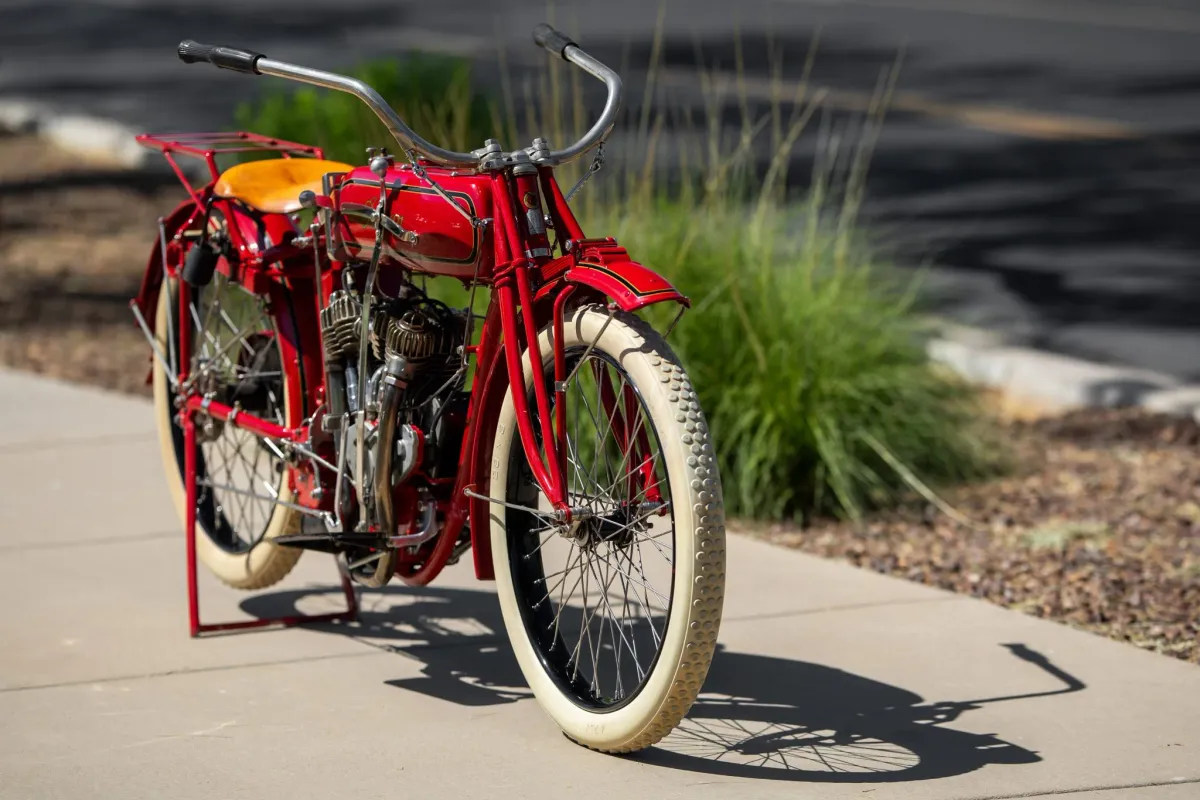Pristine 1918 Indian Powerplus Motorcycle