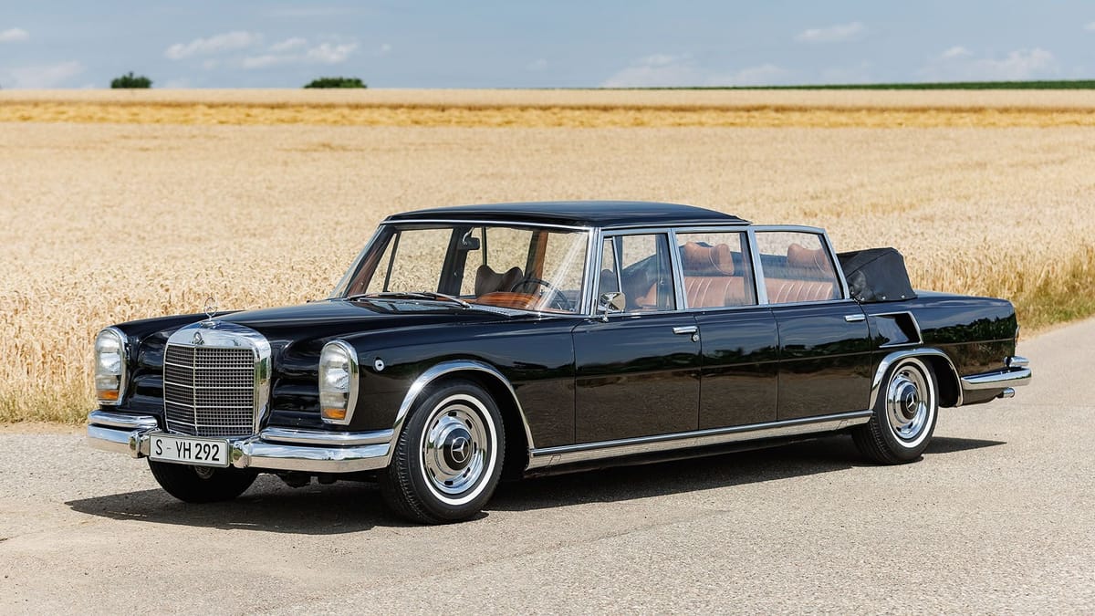 Broad Arrow Auctions Is Selling A 1966 Mercedes-Benz 600 Pullman ...