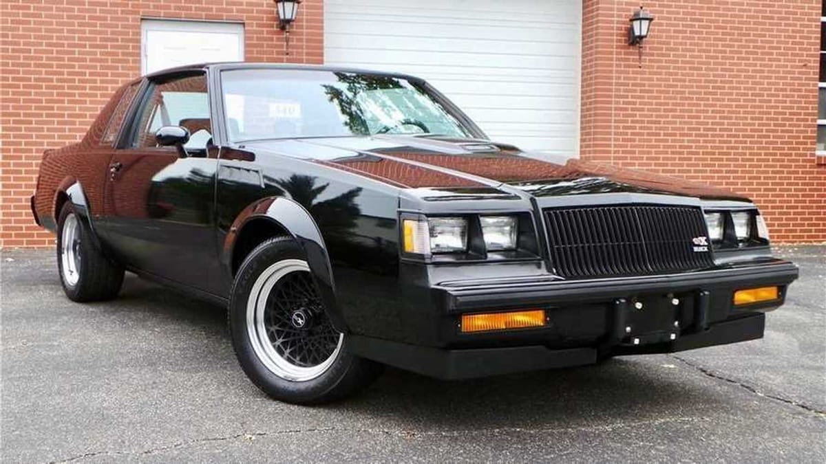 Another Ridiculously Clean Buick GNX Is Up For Grabs!