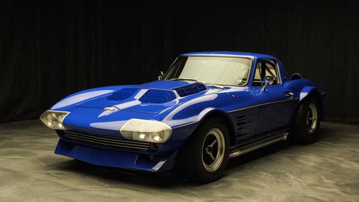 Clear Garage Space For This Custom 1963 Chevy Corvette