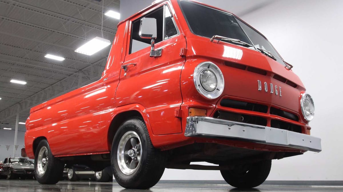 Dodge A100 Pickup Has A Supercharged Engine And Racing Heritage