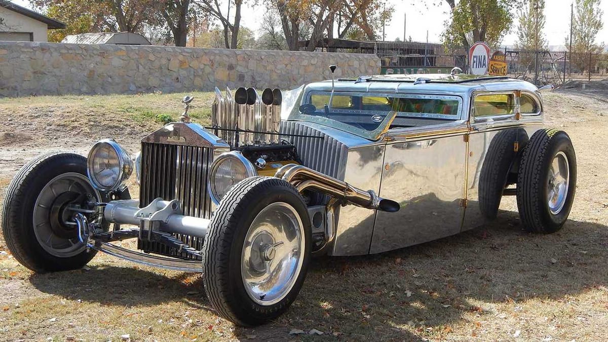 Hear The Story Of This Rolls-Royce Rat Rod