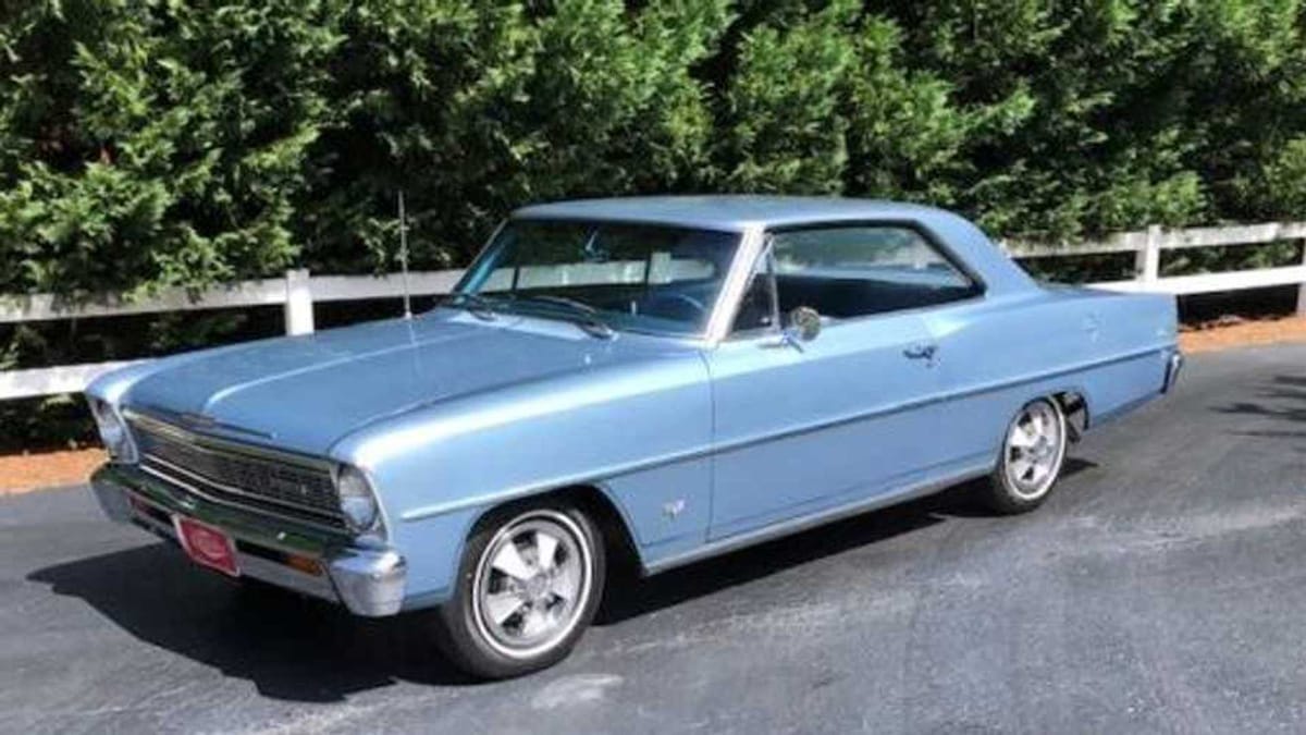 This 1966 Chevy II Nova Sport Coupe Is An Unrestored Time Capsule