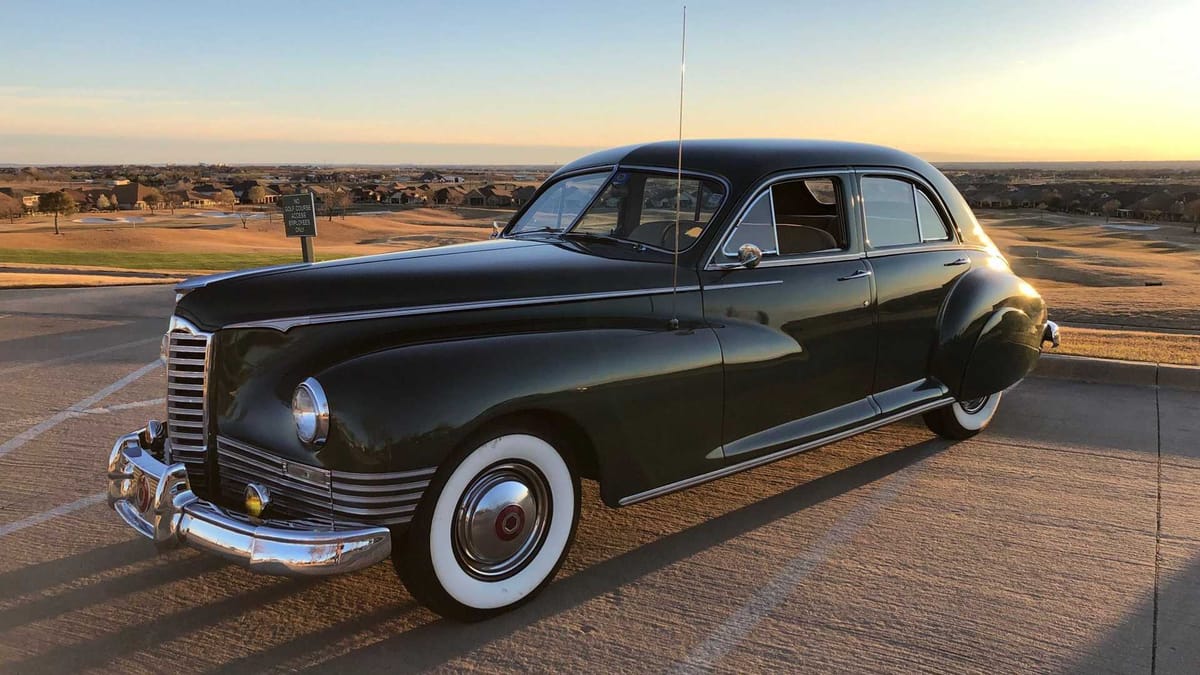 Restored 1947 Packard Custom Super Clipper Defines Elegance