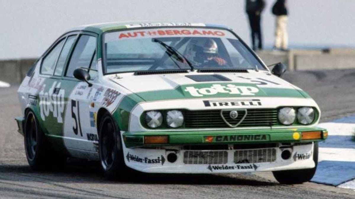 Ex-racing 1981 Alfa GTV6 Autodelta Surfaces Online For $170k