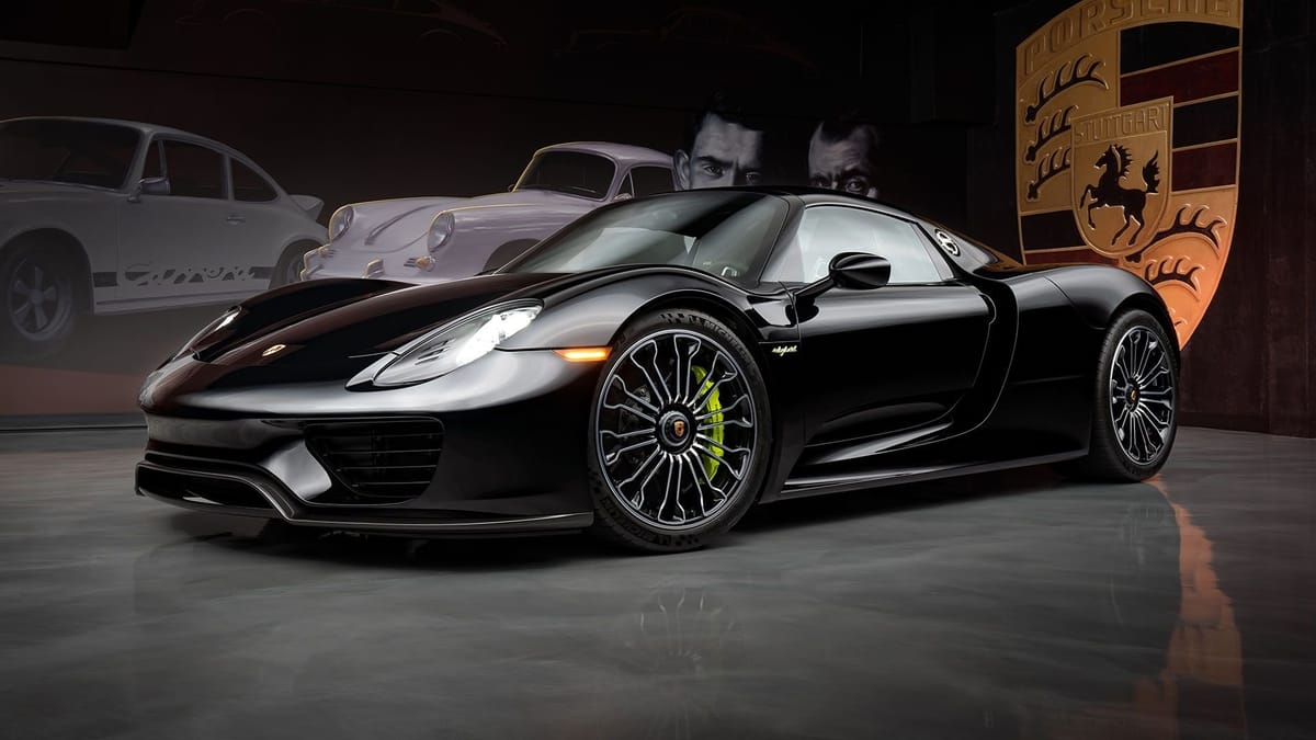 Porsche 918 Spyder Is Selling