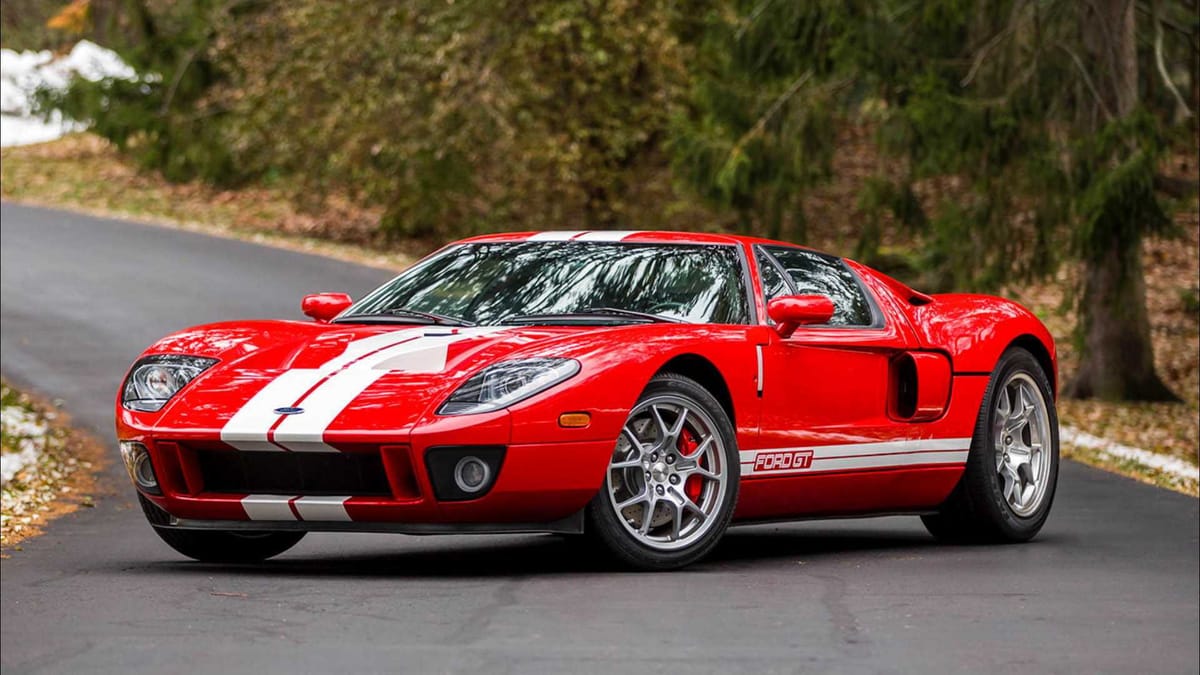Bid On A Like-New 2005 Ford GT