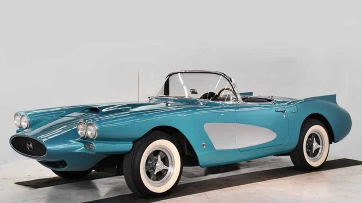 Drive This One-Of-A-Kind Genuine 1958 Corvette Barris Custom