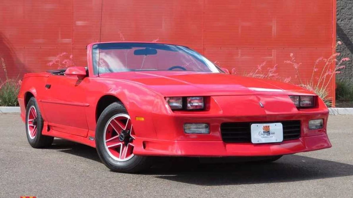 1991 Chevrolet Camaro Rs