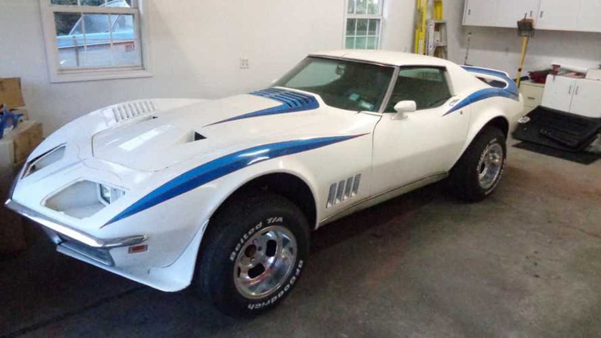 Rare 1968 Motion Phase III GT Corvette Stored Since '87