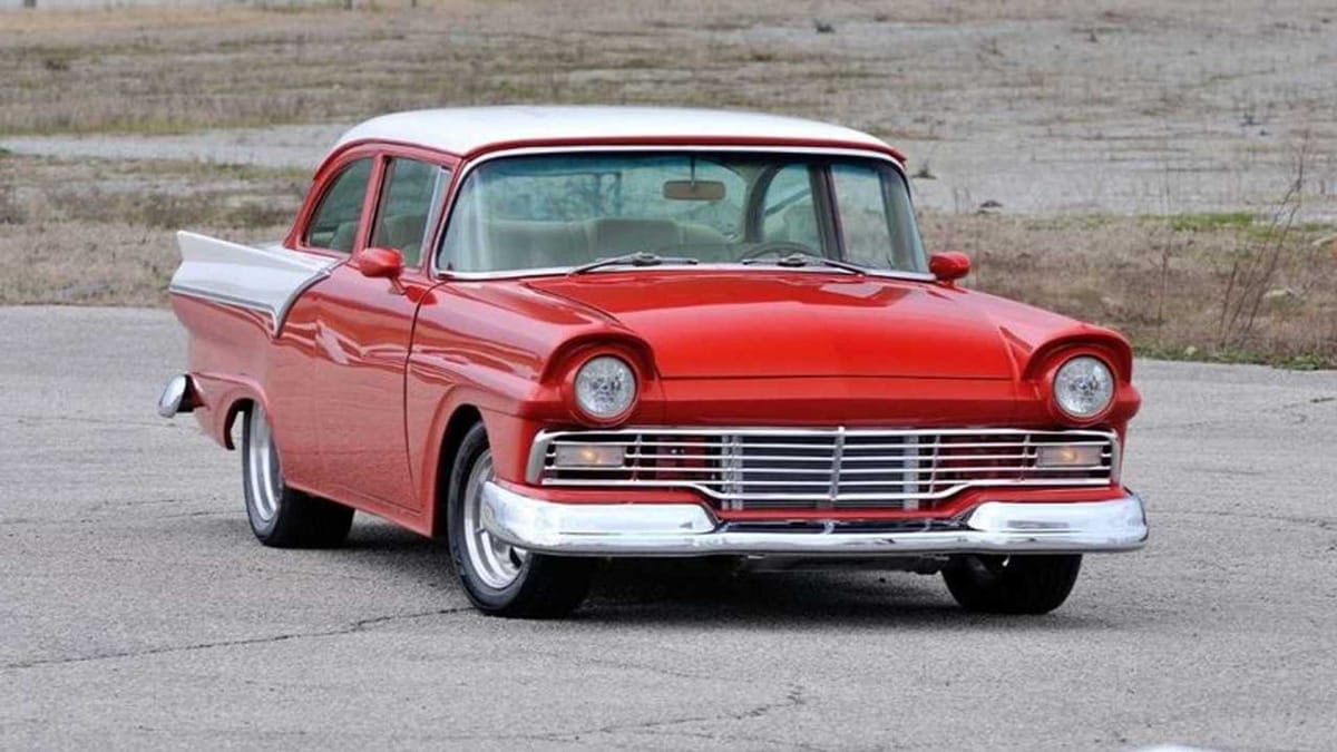 1957 Ford Custom Sedan Restomod To Be Auctioned At No Reserve