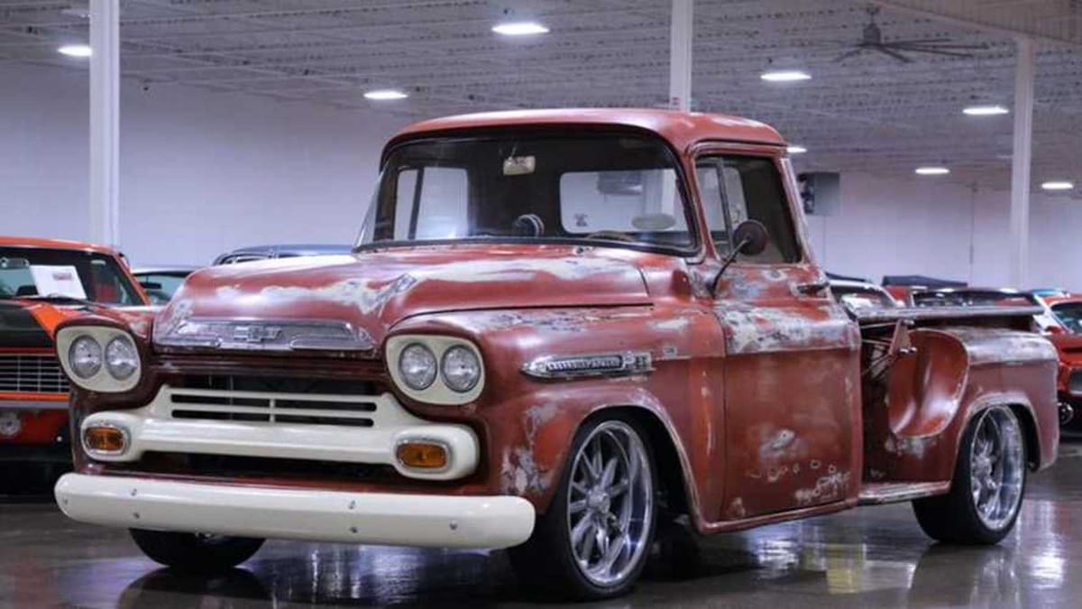 1959 Chevy Apache Wears A Perfect Patina
