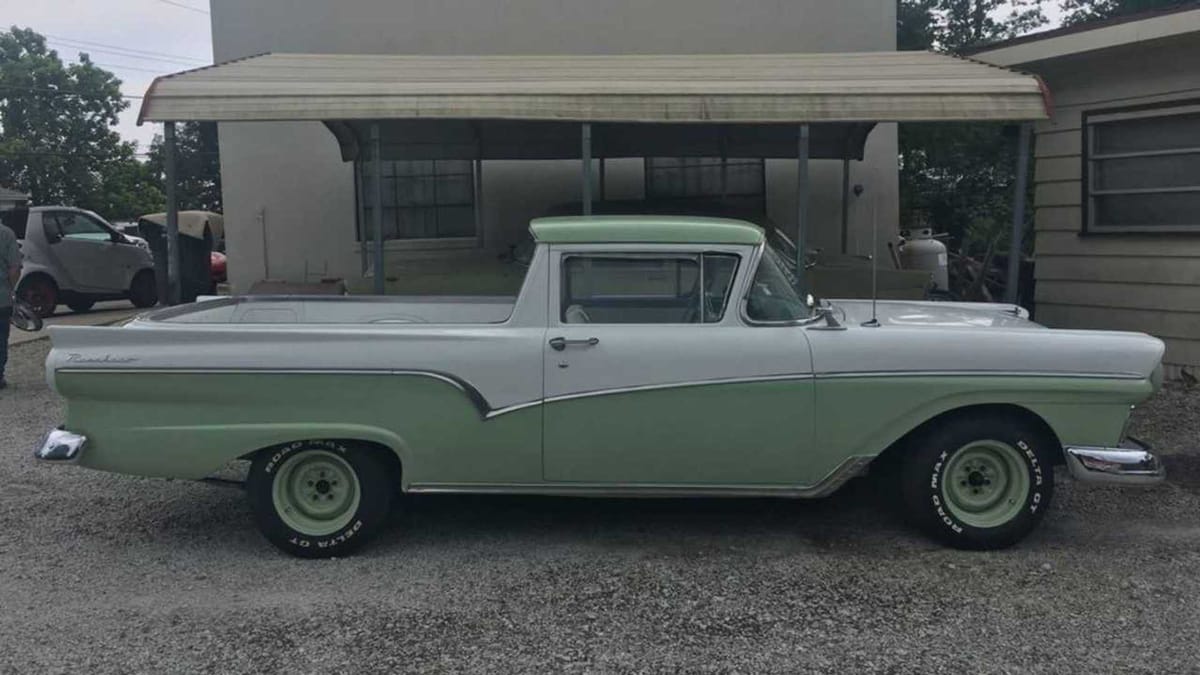 Get Utility And Beauty With A 1957 Ford Ranchero