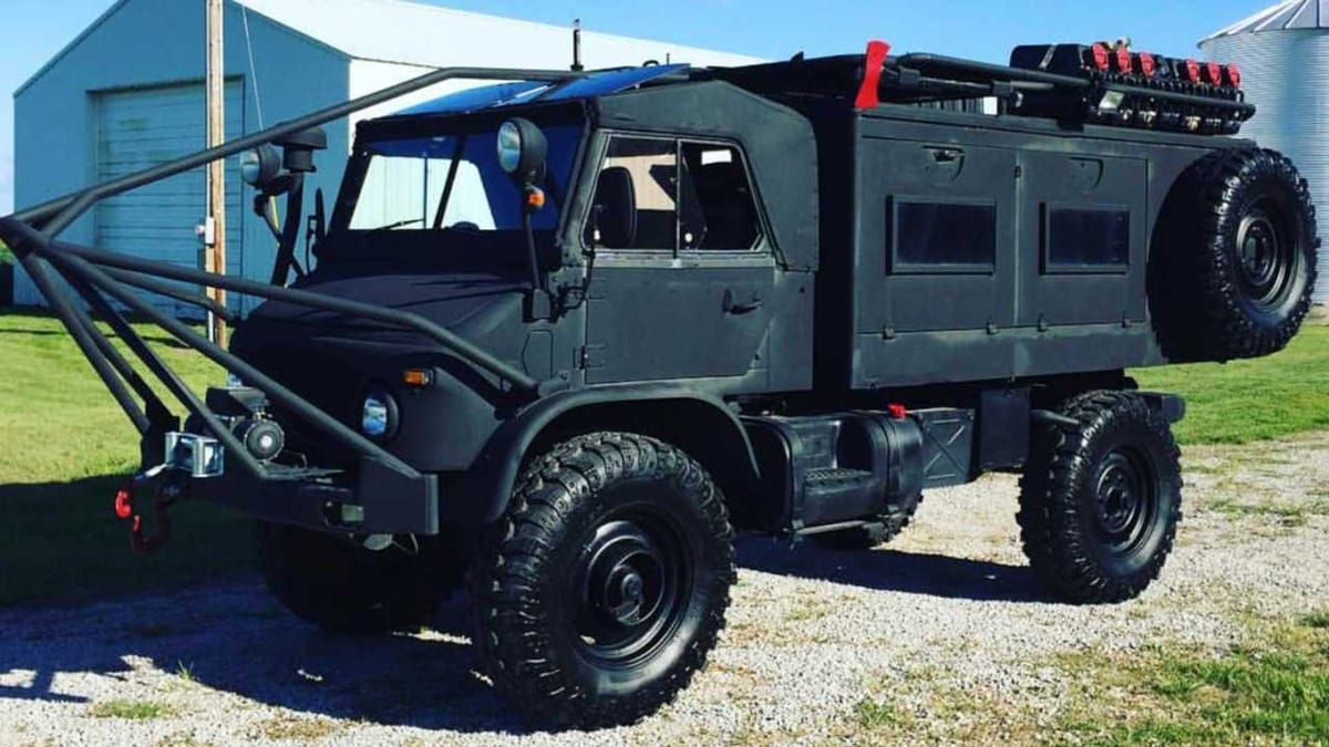 Let Nothing Stand In Your Way Using A 1962 Mercedes-Benz Unimog